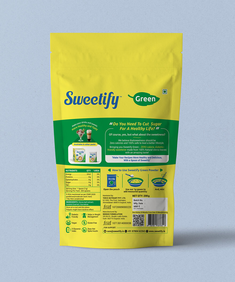 Sweetify - The Best Zero-calorie Sweetener in India Ever!